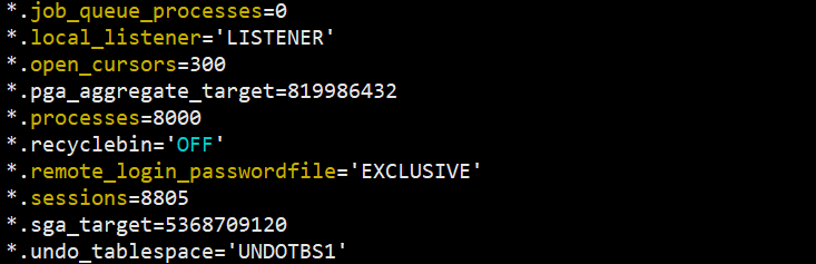 Oracle启动错误:ORA-00821: Specified value of sga_target 2352M is too small, needs to be at least ...