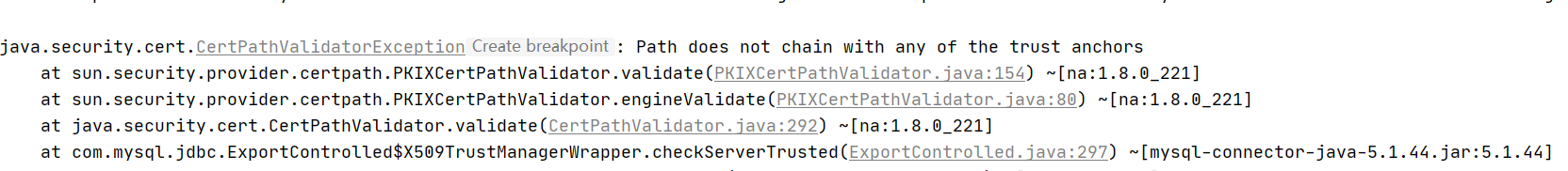 解决Path does not chain with any of the trust anchors问题-CSDN博客