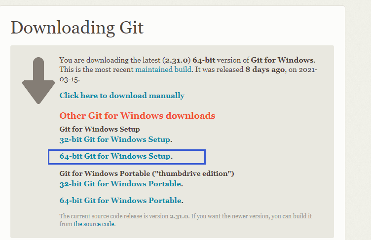 百度云Windows Git-2.31.0-64-bit.exe下载，Git Bash_git for windows 百度云-CSDN博客