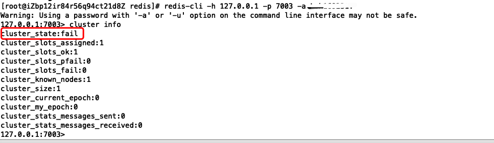 Redis5.0集群搭建Cluster模式及slot丢失重新修复问题(使用redis-cli命令)(阿里云服务器)_cluster slots 缺少一个节点-CSDN博客