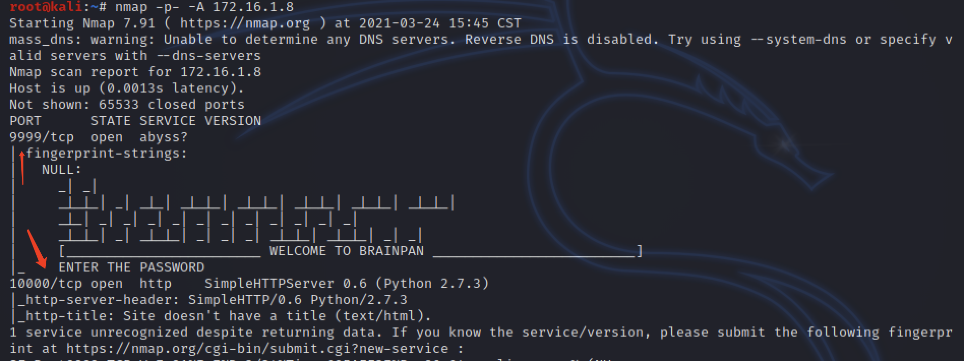 OSCP Brainpan 靶机渗透_brainpan靶机-CSDN博客