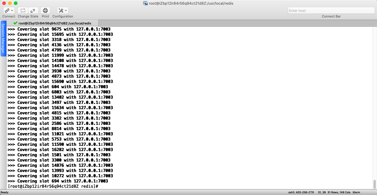 Redis5.0集群搭建Cluster模式及slot丢失重新修复问题(使用redis-cli命令)(阿里云服务器)_cluster slots 缺少一个节点-CSDN博客