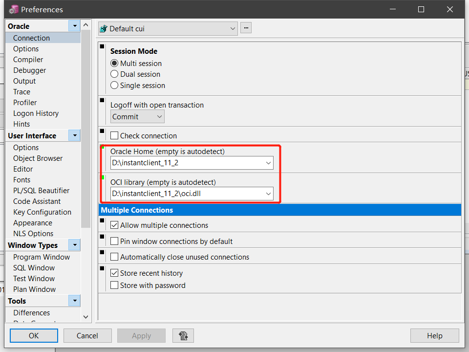 plsql连接Oracle initialization error初始化错误解决方法_初始化oracle数据库错误怎么解决-CSDN博客