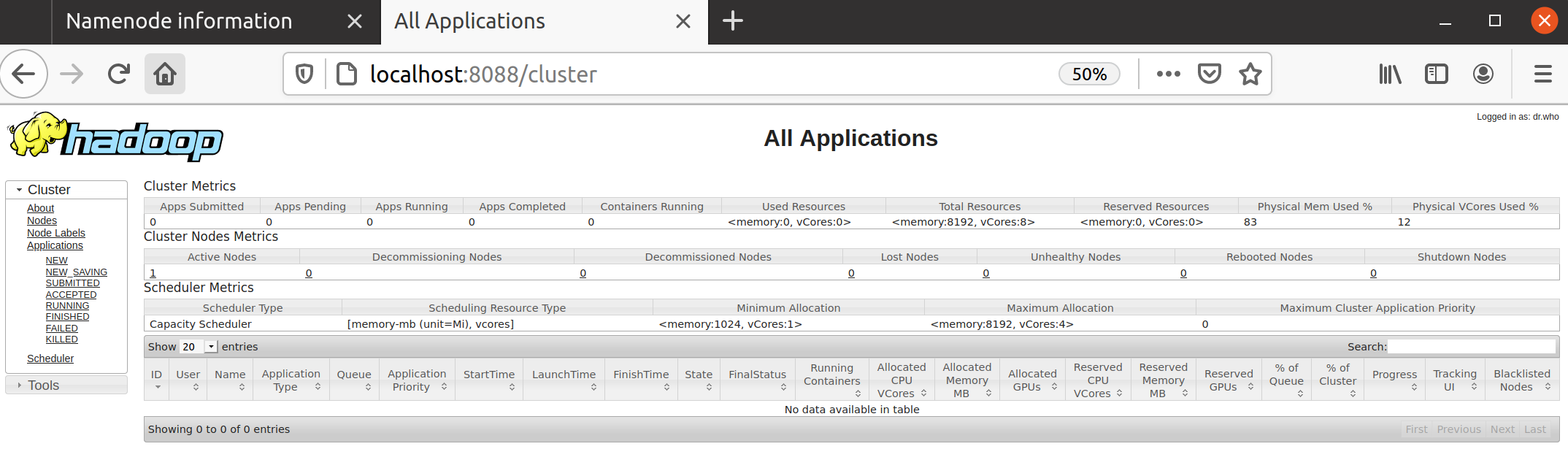 Hadoop安装教程 Linux版_linux和hadoop的安装_lnlnldczxy的博客-CSDN博客