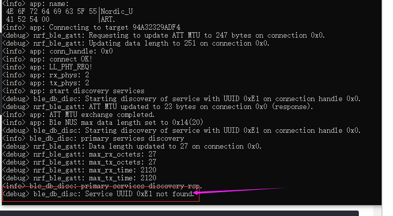 NRF52832主机发现从机服务_android ble nrf52840 status 8-CSDN博客