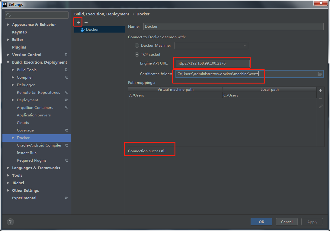 IntelliJ IDEA使用Docker插件构建镜像_ideadocker镜像打包 engine api url填哪里的地址-CSDN博客