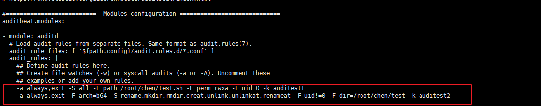对比Auditbeat和Filebeat(auditd模块)采集linux审计日志(audit.log)_linux 日志收集auditbeat 和filebeat-CSDN博客