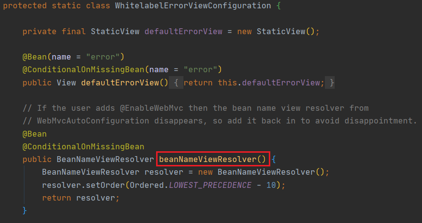 启动SpringBoot报错：The bean ‘beanNameViewResolver‘ 无法注册_easypoiautoconfiguration-CSDN博客