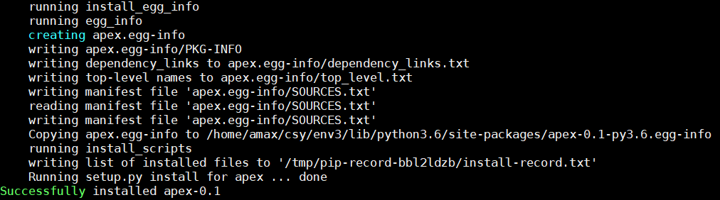ubuntu安装apex_ubuntu编译apex-CSDN博客