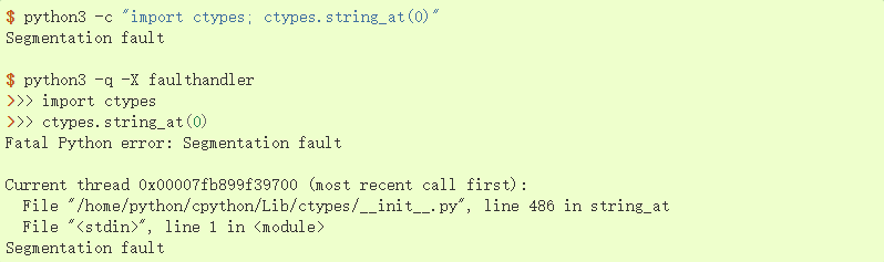 faulthandler是什么及如何简单使用-CSDN博客
