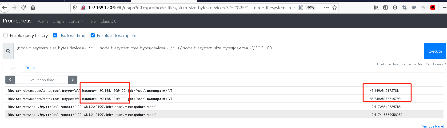 prometheus使用 (八) 小结--综合查询_promethus查询container的磁盘使用率-CSDN博客