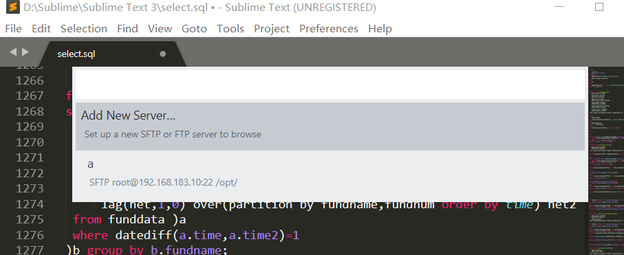 subline Text 连接虚拟机_sublime怎么连接到虚拟机服务器-CSDN博客