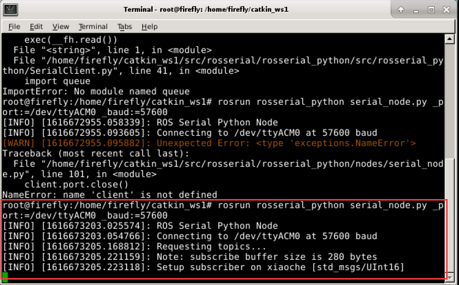 rosserial “NameError: name ‘client‘ is not defined“_nameerror: name 'client' is not defined-CSDN博客