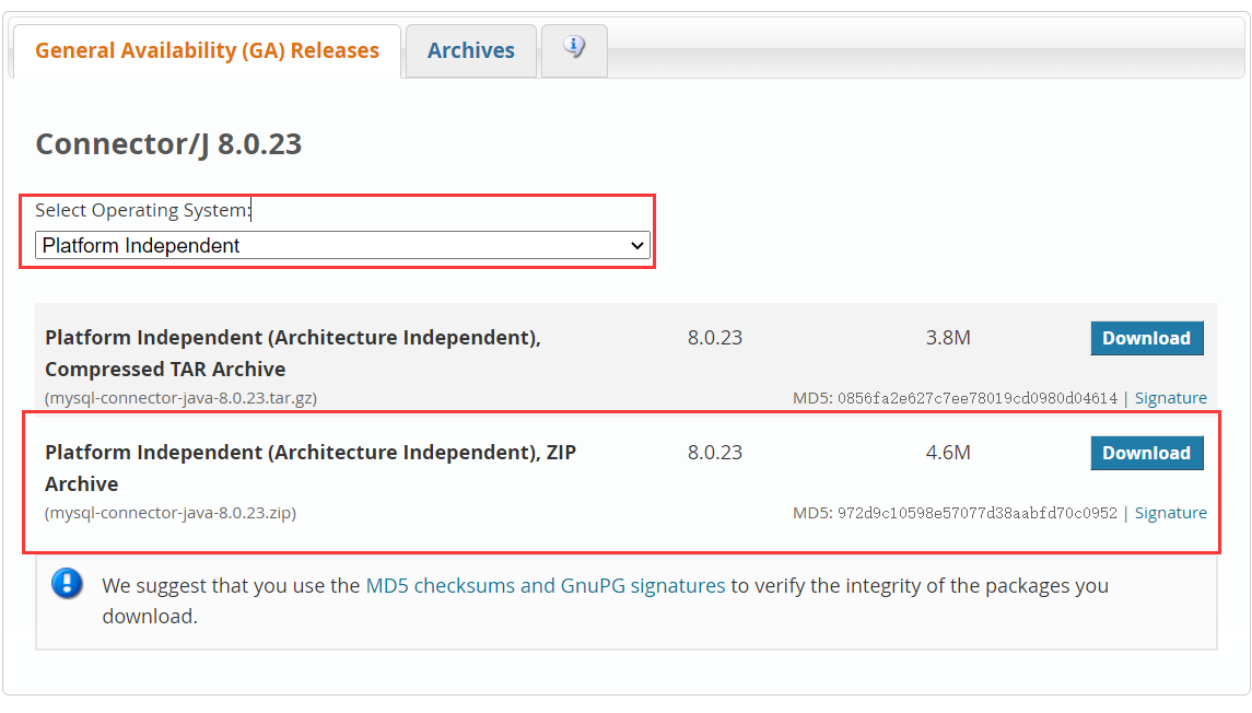 官网下载mysql jar包_mysql jar包下载官网-CSDN博客