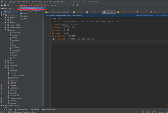 Odoo10环境搭建_odoo使用什么ide-CSDN博客