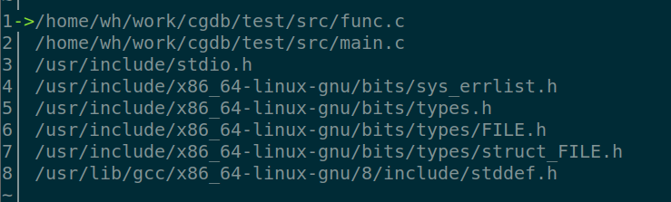 Linux下CGDB使用教程_cgdb教程-CSDN博客