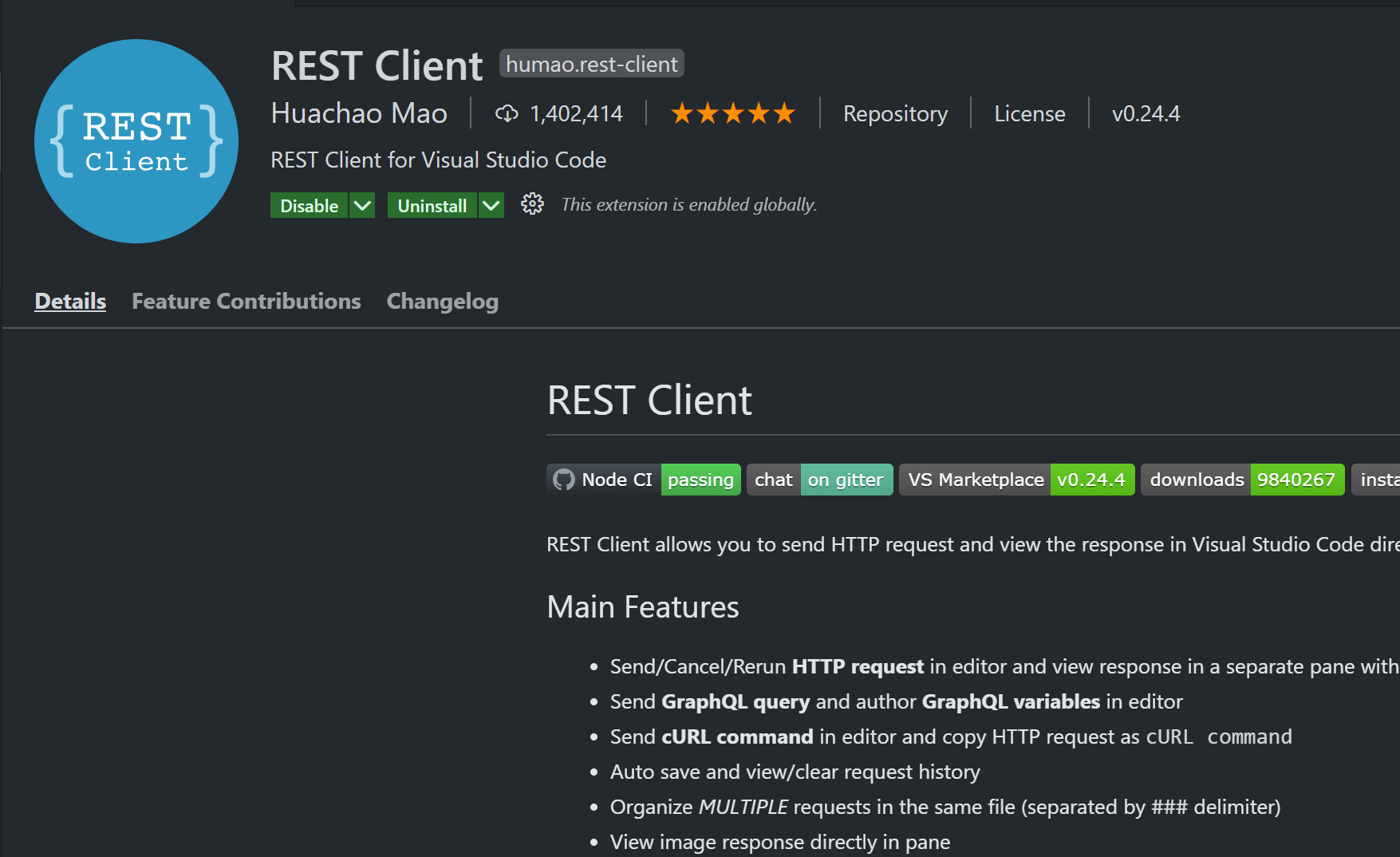 VSCode的Rest扩展尝试——极简Api测试方案_vscode api测试-CSDN博客