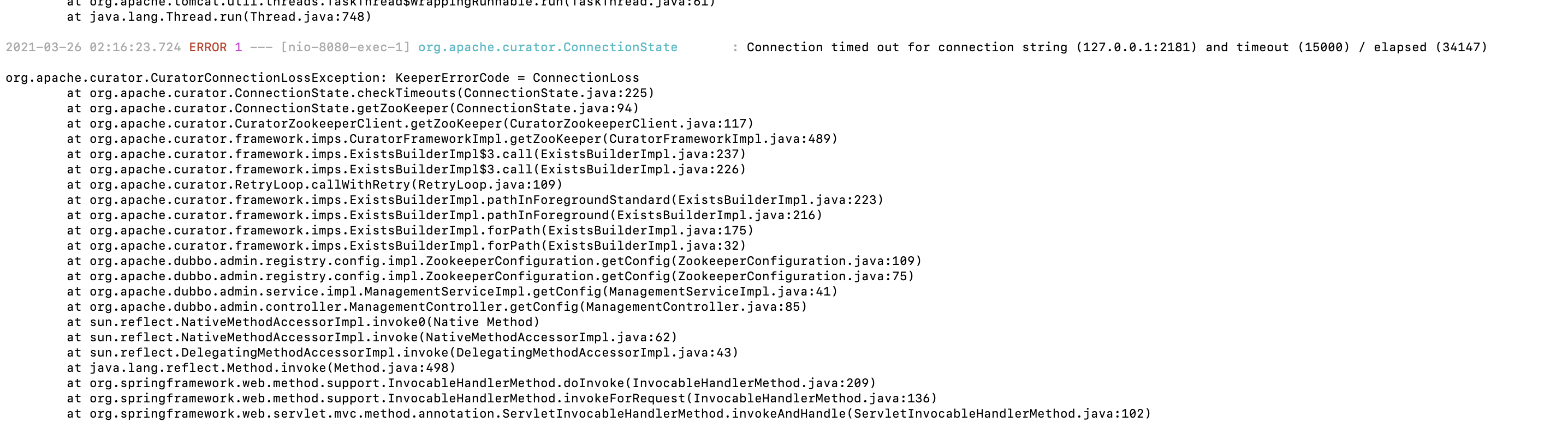 docker 启动apache/dubbo-admin 因ip不能连接zookeeper问题_dubbo-admin 127.0.0.1:2181(disconnected)-CSDN博客
