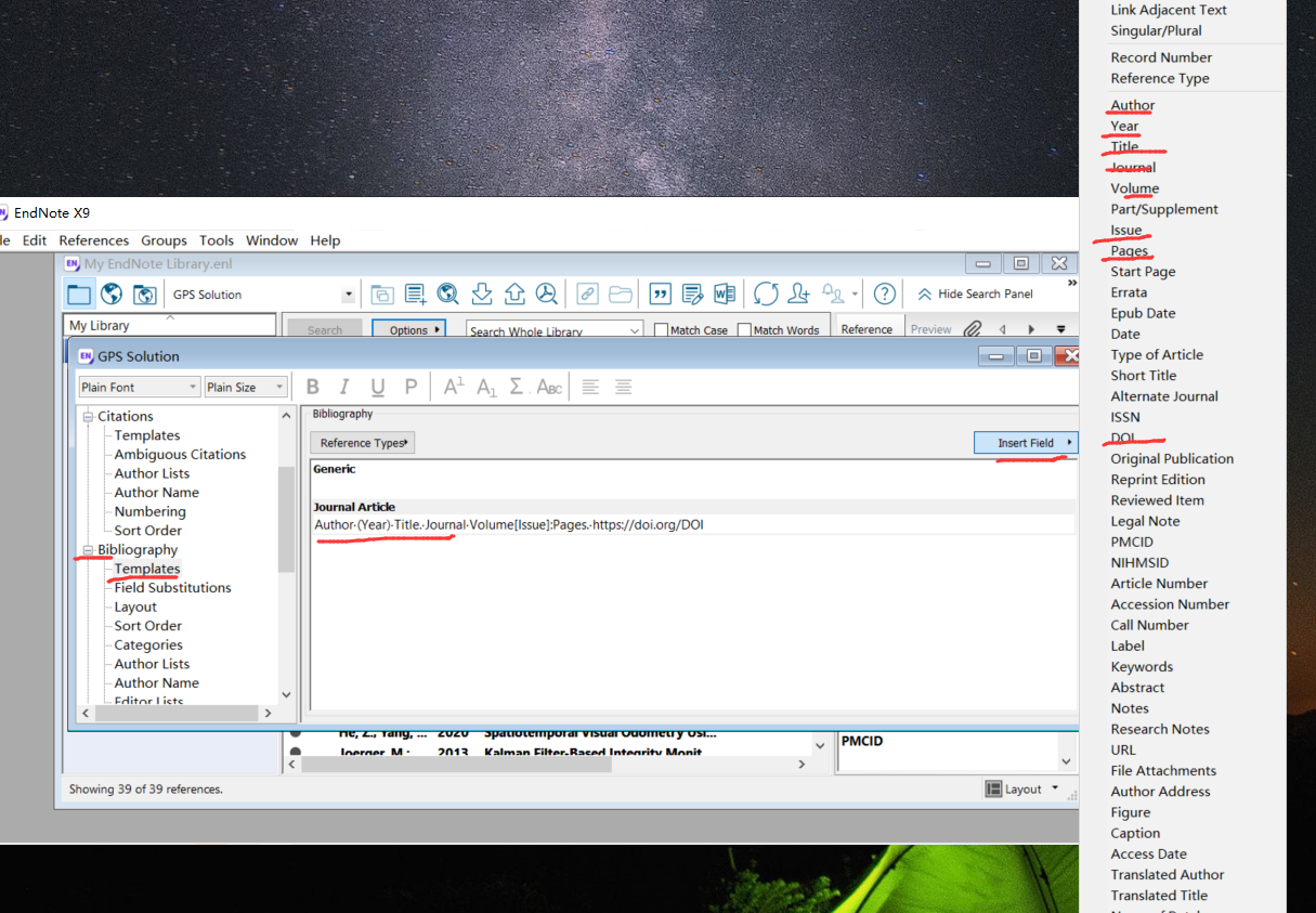 EndNote X9 在 Word 中嵌入 参考文献格式 全网最详细介绍_endnote设置作者先姓后名-CSDN博客