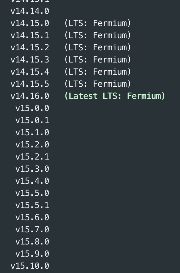 MAC 安装nvm, 安装Node LTS版本_mac中node lts版本怎么安装-CSDN博客