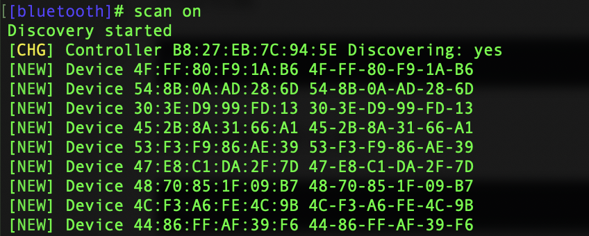 关于raspberry pi基于bluetoothctl连接BLE低功耗蓝牙并进行数据传输_我就简单说两句的博客-CSDN博客