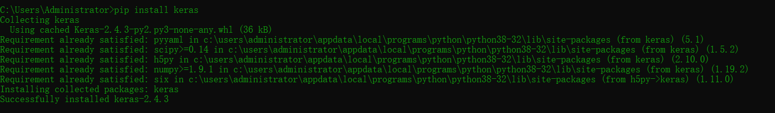 由于Unable to load dependency HDF5, make sure HDF5 is installed properly 无法安装Keras 解决办法！-CSDN博客