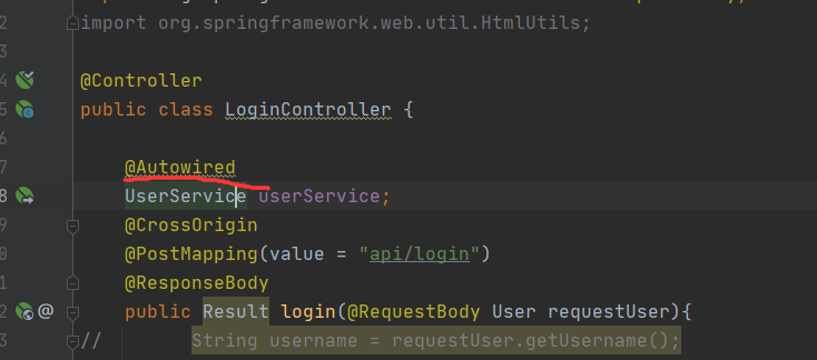 SpringBoot构建Service层过程中，报userservice 为null空指针异常，完美解决 踩坑_because "this.userservice" is null-CSDN博客