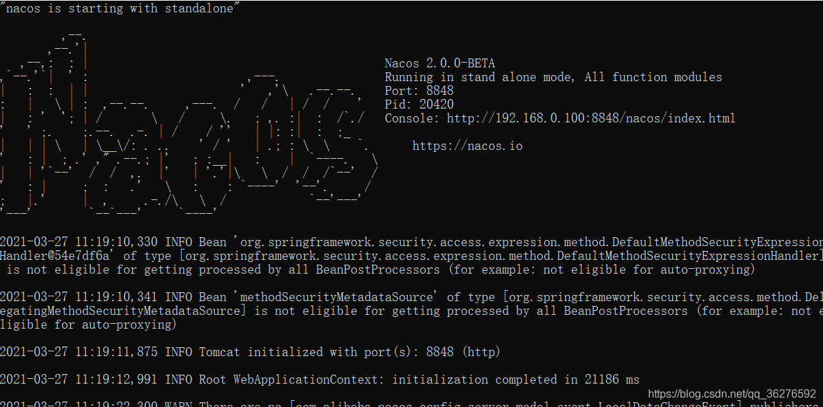 Nacos启动报错:ioexception Javalangillegalargumentexception Dbnum Is Nullnacos 启动报错