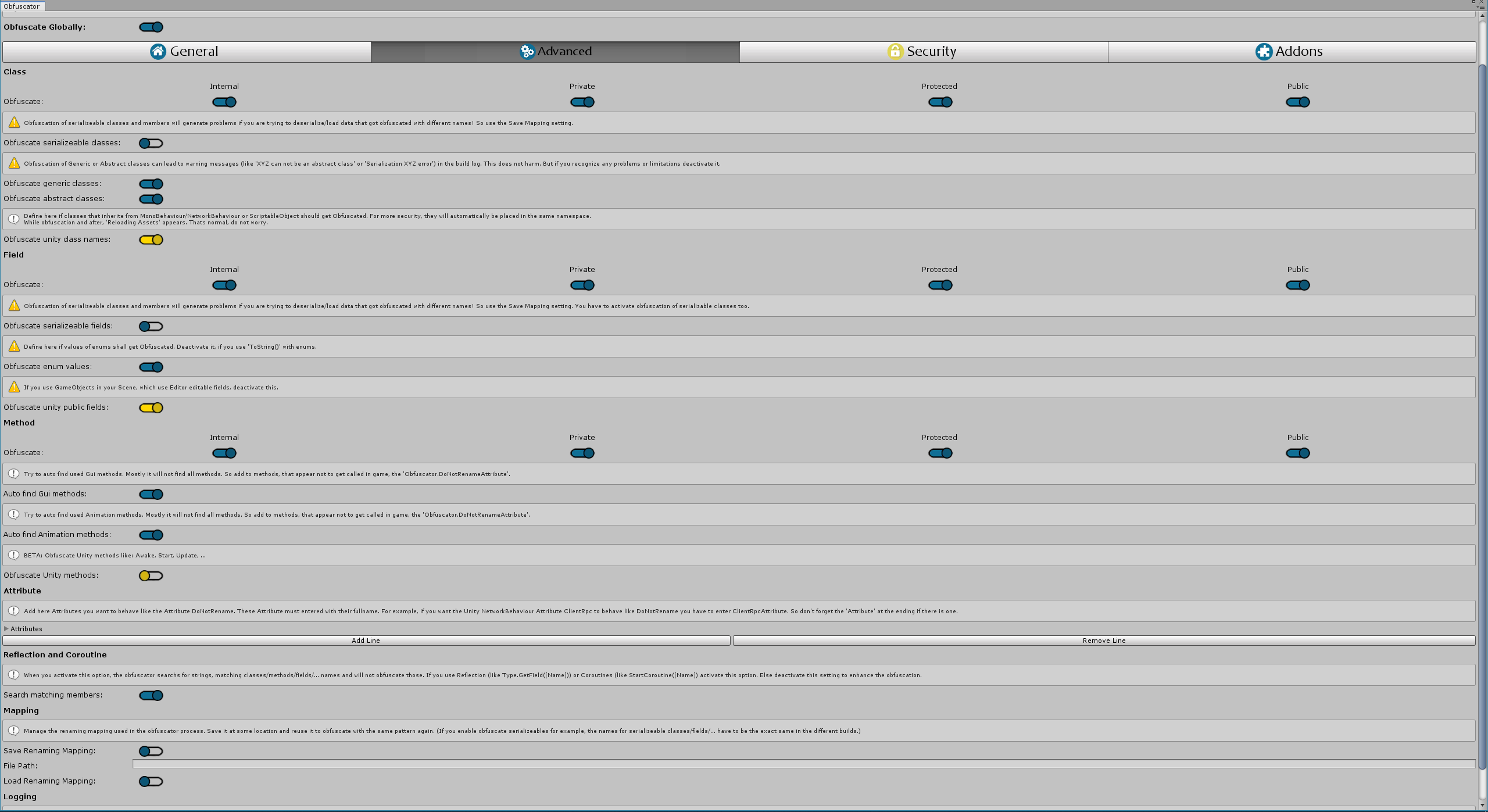 Unity 代码混淆＜混淆插件（Obfuscator Pro 3.9.4）＞_unity obfuscator pro csdn-CSDN博客