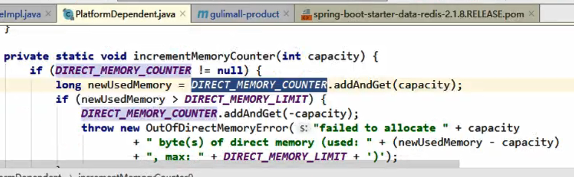 netty io.netty.util.internal.OutOfDirectMemoryError_redis_潇洒不放纵的博客-华为云开发者联盟