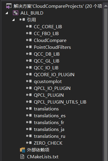 cmake编译后的sln中ALL_BUILD和INSTALL项目解析_编译.sln-CSDN博客