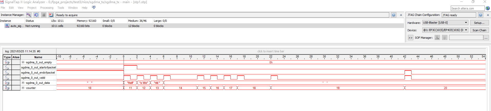 【程序】Altera FPGA NIOS实现Scatter-Gather DMA(SGDMA)收发回环测试，描述符和缓冲区全部放在同一块SDRAM里面-CSDN博客