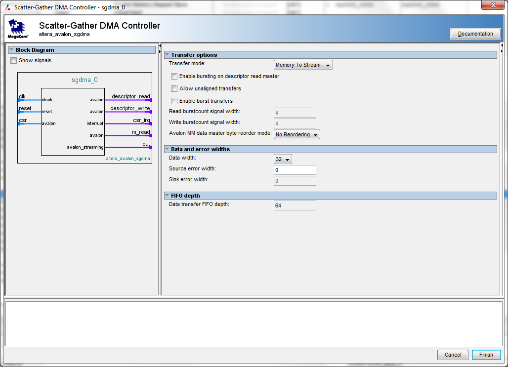 【程序】Altera FPGA NIOS实现Scatter-Gather DMA(SGDMA)收发回环测试，描述符和缓冲区全部放在同一块SDRAM里面-CSDN博客