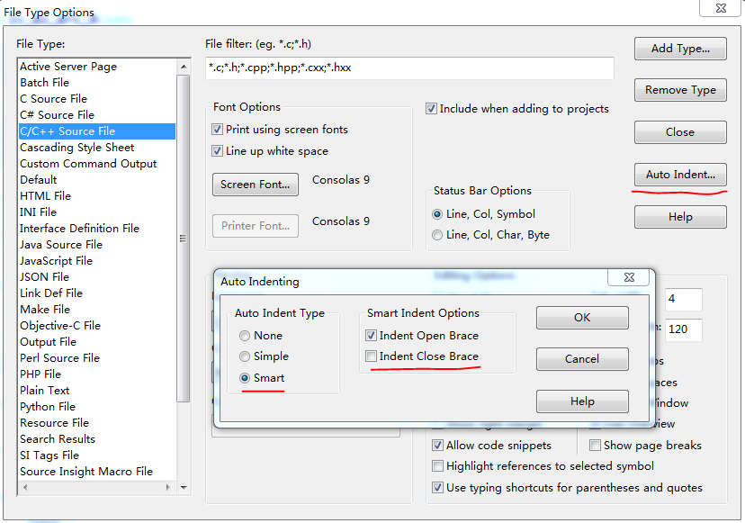 Source Insight 4.0常用设置_source insight4.0-CSDN博客
