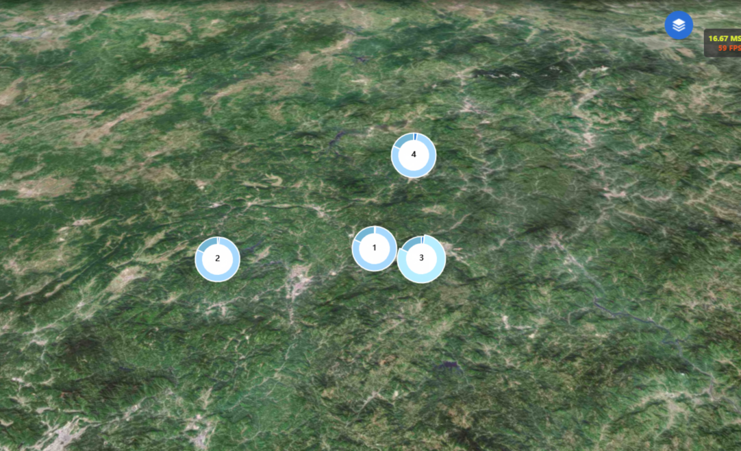 Cesium完美集成ECharts统计图_在cesium地图中通过坐标点添加多个echarts堆叠柱状图 并在坐标点位置显示堆叠柱状-CSDN博客