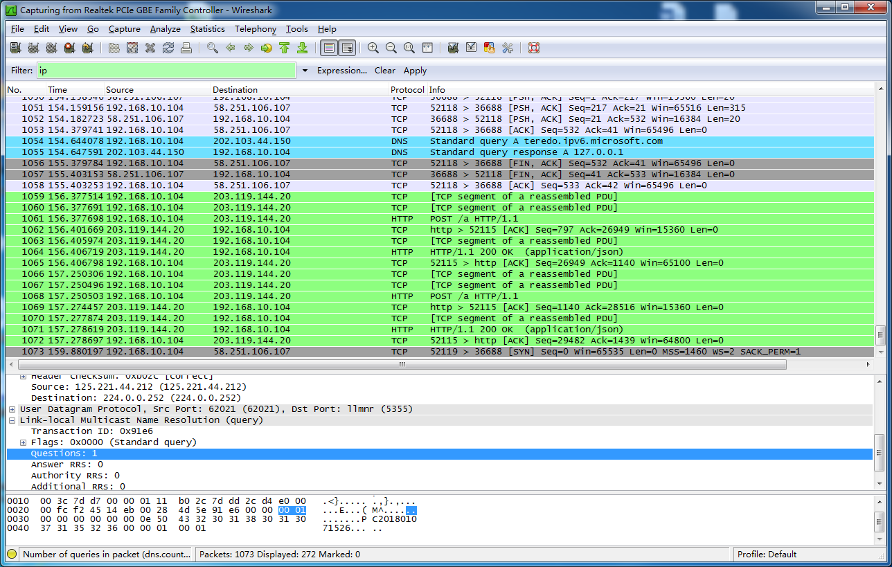 实验：Wireshark软件在应用ping命令时抓取IP结构_运用ping抓ip包结构-CSDN博客