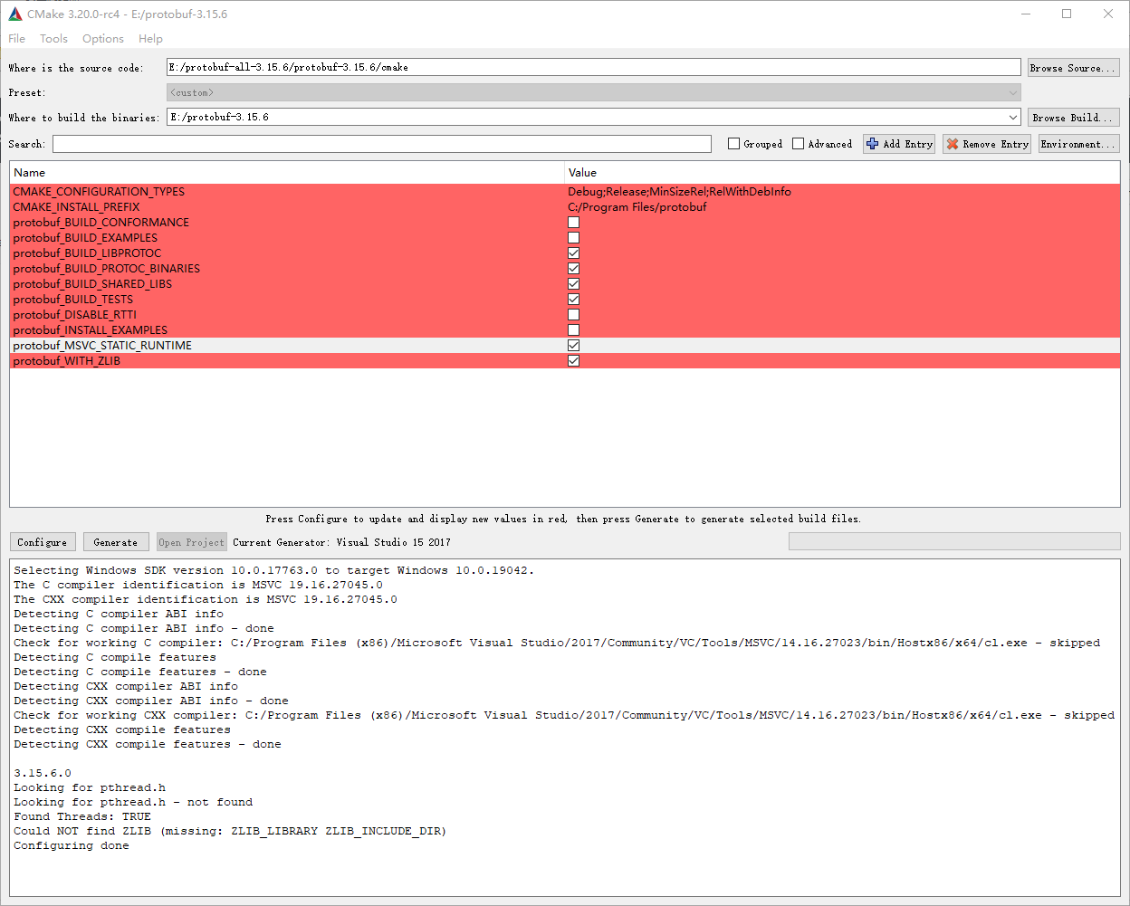 Cmake编译protobuf Csdn博客 