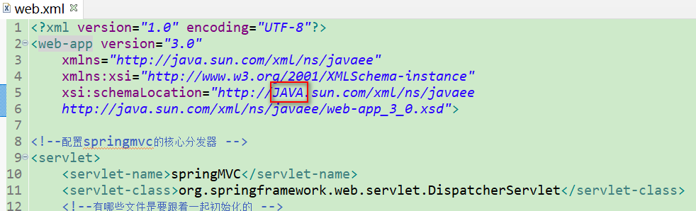web.xml 文件报错：cvc-id.3: A field of identity constraint ‘web-common-servlet-name-uniqueness ...
