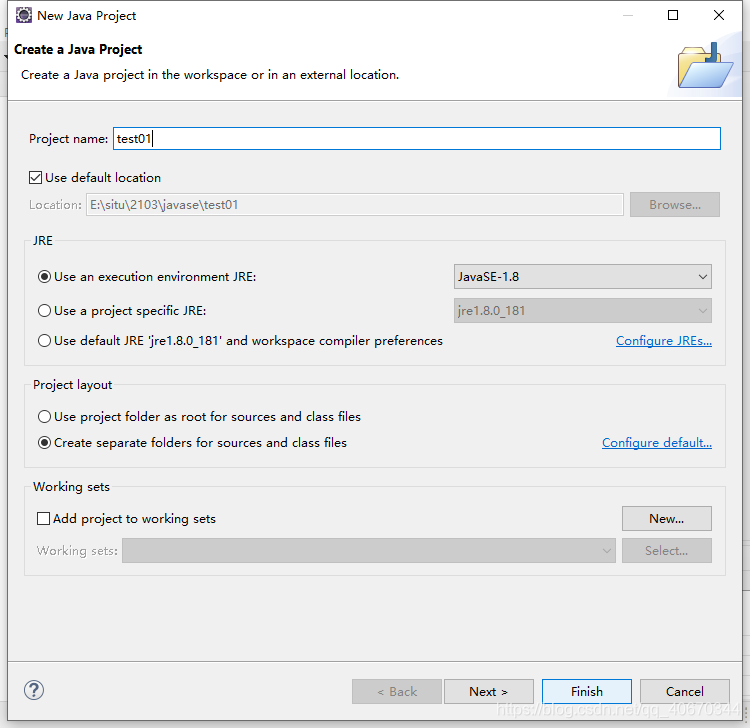 Java学习笔记1 基础准备1 Eclipse Jee 2020 06 R Win32 X86 64 Csdn博客