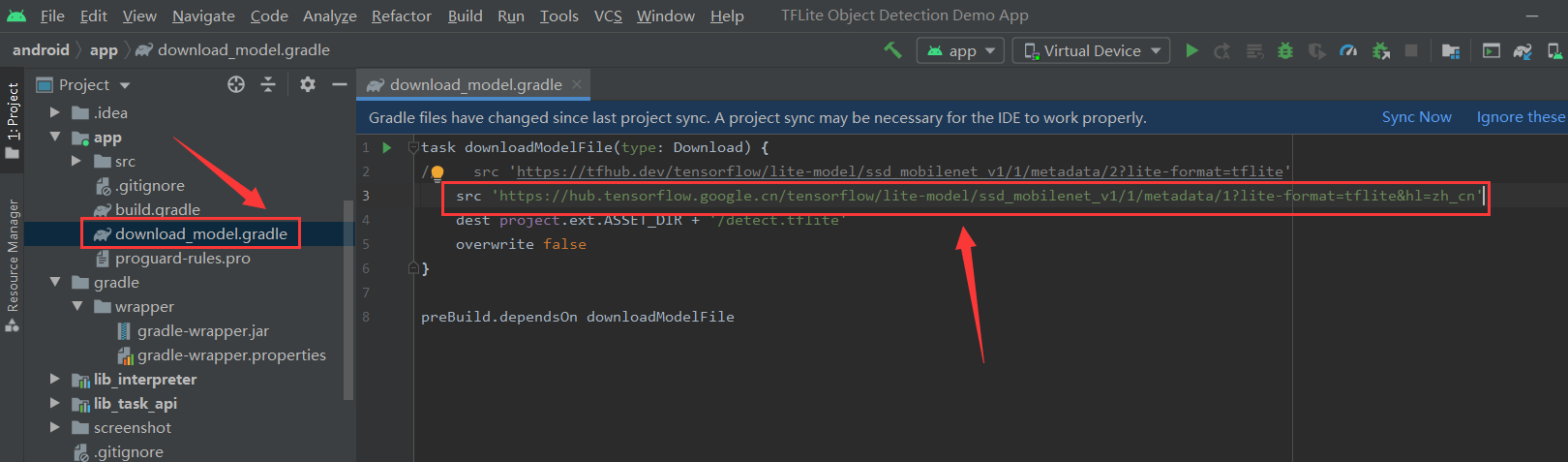 Connect to tfhub.dev:443 [tfhub.dev/216.58.200.238] failed 问题解决_de.undercouch.gradle.tasks ...