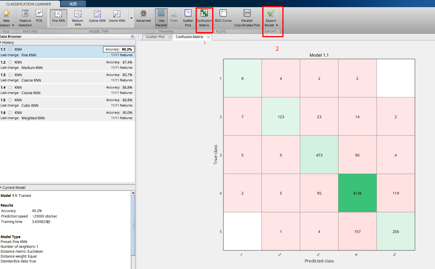 Matlab Classification Learner使用遇到的问题记录_为什么matlab classification learner ...