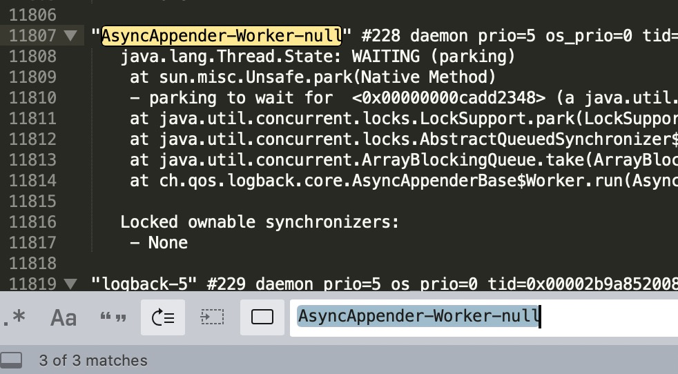 记一次logback导致服务无响应排查过程_logback死锁-CSDN博客