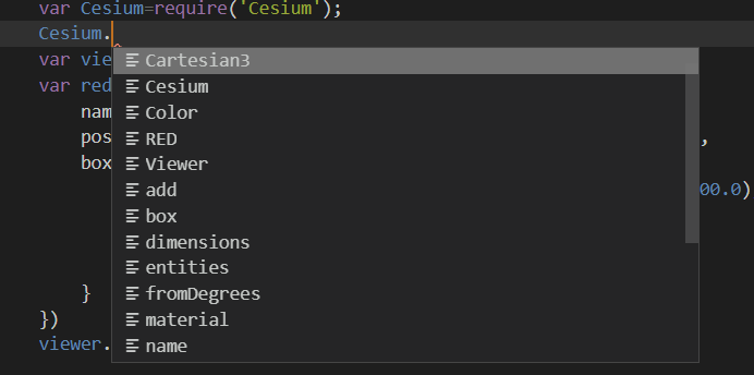 vscode 使用cesium智能提示 简单部署_我不止三岁的博客-CSDN博客
