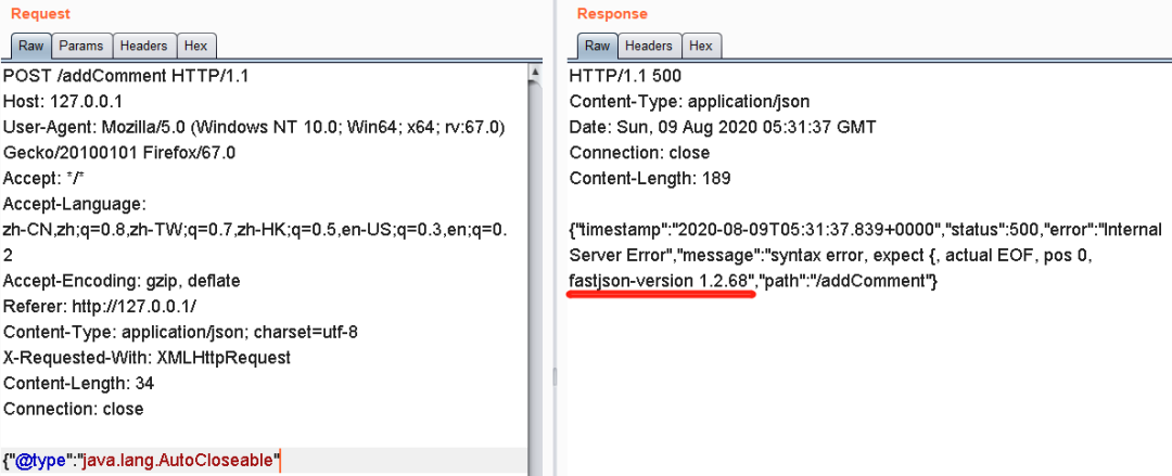 渗透测试中获取 fastjson 精确版本号的方法_fastjson查看版本-CSDN博客
