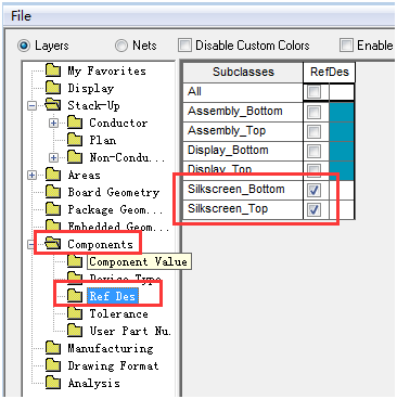 Cadence Allegro元件丝印及位号设置_allegro显示位号-CSDN博客