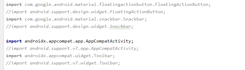 Android中 android.support.v7. 和 import android.support.design. 爆红_import android.support.v7.app ...