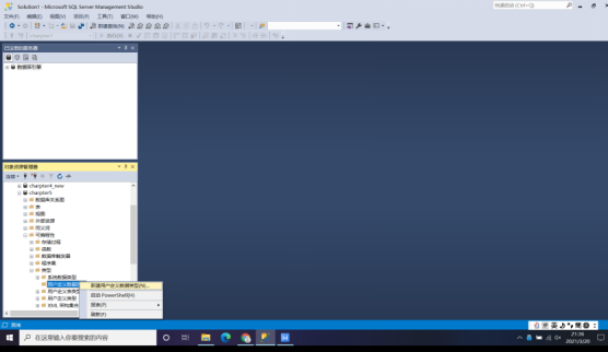 SQL Server2017数据表的基本操作（SSMS和T-SQL两种方式）_ssms实验掌握用户自定义类型的使用-CSDN博客