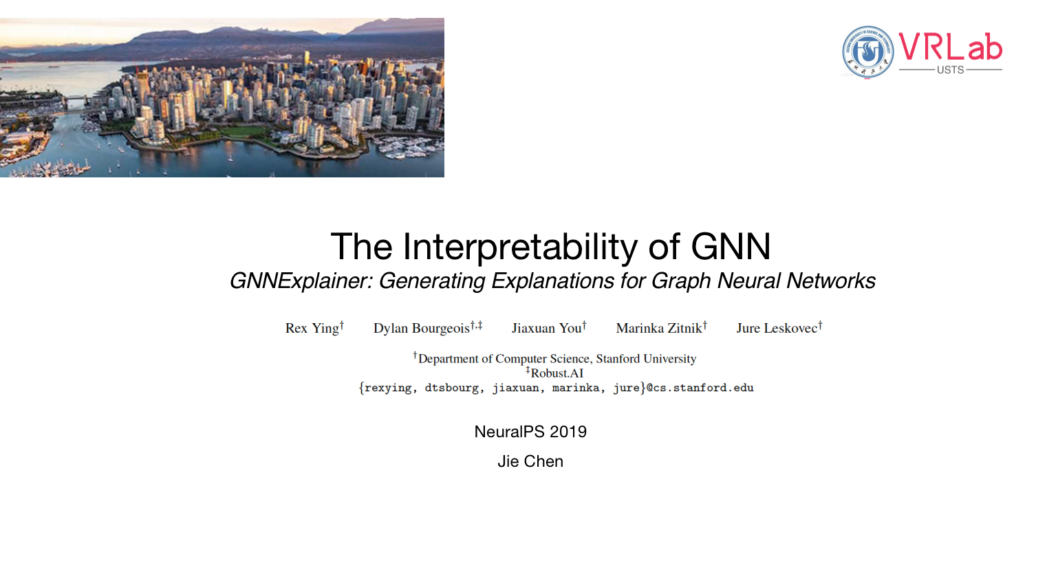 图神经网络可解释性Slide：GNNExplainer: Generating Explanations for Graph Neural Networks_Drchen-CSDN博客