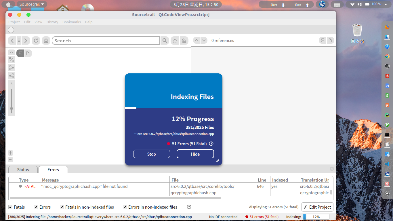 Sourcetrail QT源码阅读-环境搭建(Ubuntu 18.04)_sourcetrail 编译-CSDN博客