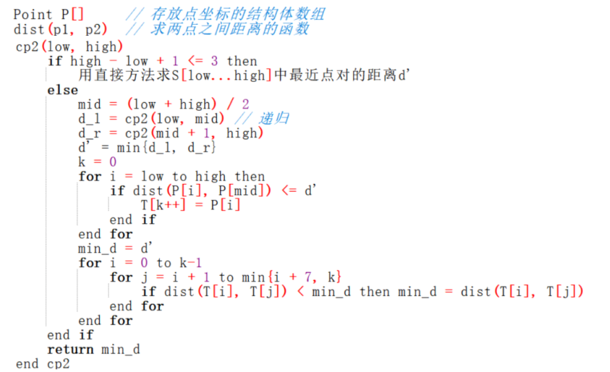 Closest Pair of Points Problem（最近点对问题）-CSDN博客